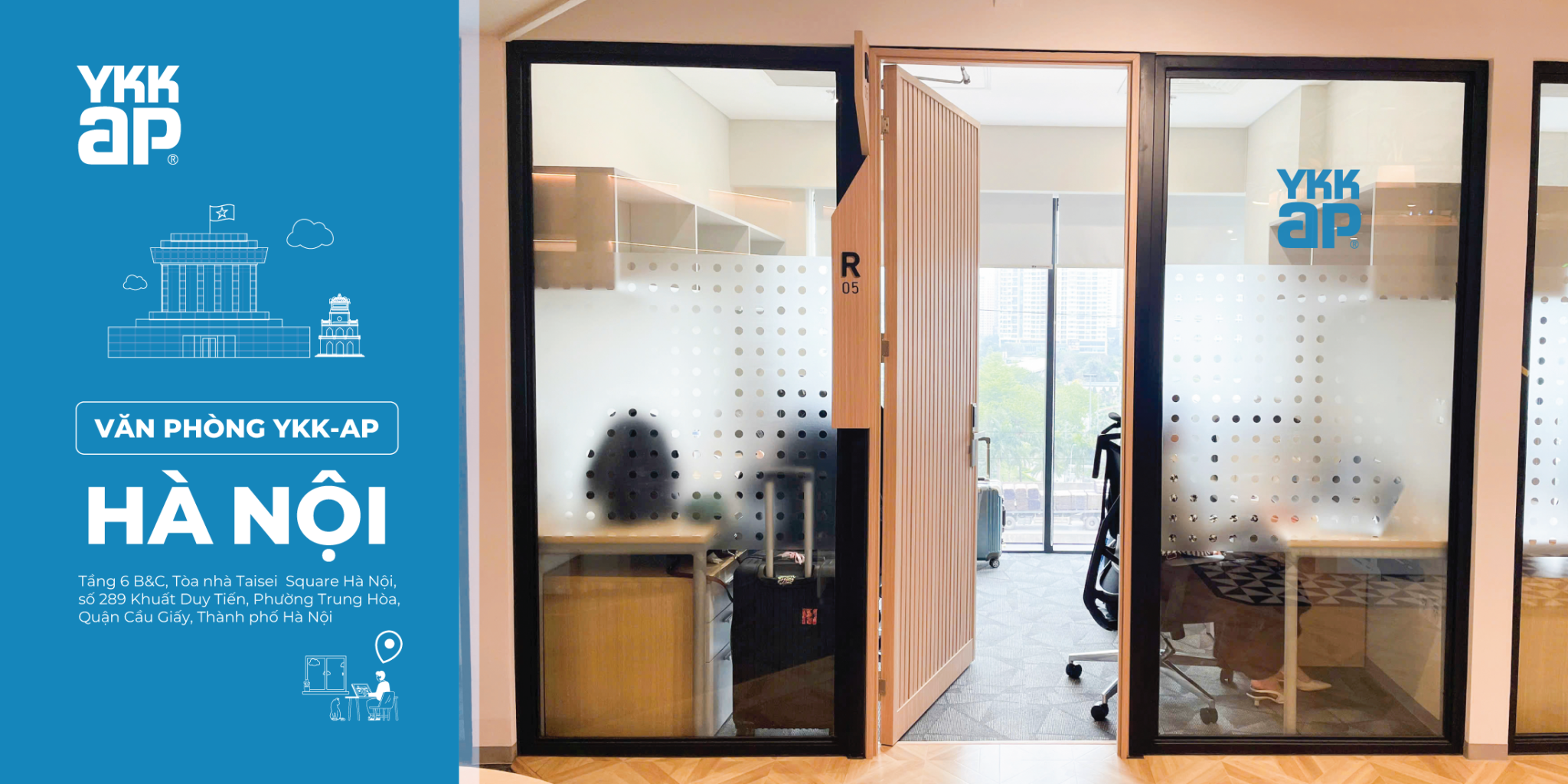 YKK AP mở rộng hoạt động tại Việt Nam – Ra mắt văn phòng Hà Nội | Tin tức | YKK AP Việt Nam