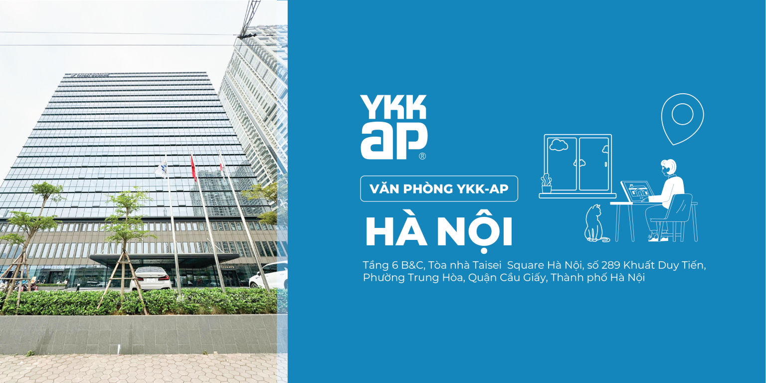 YKK AP mở rộng hoạt động tại Việt Nam – Ra mắt văn phòng Hà Nội | Tin tức | YKK AP Việt Nam